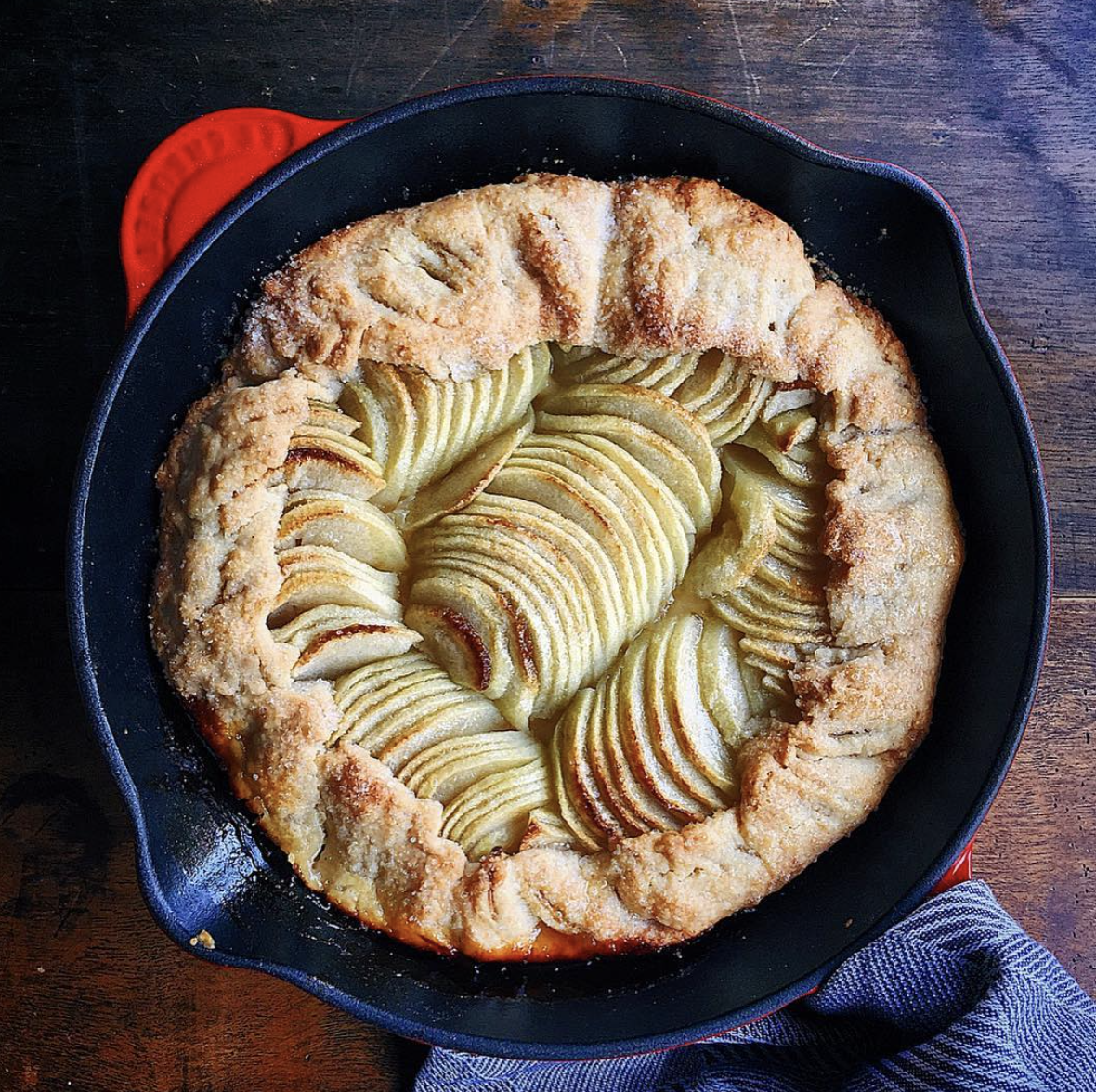 Apple Skillet Pie Recipe | The Feedfeed